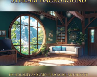 Stream Background, Cozy Gamer Girl Room Background, Twitch Background ...