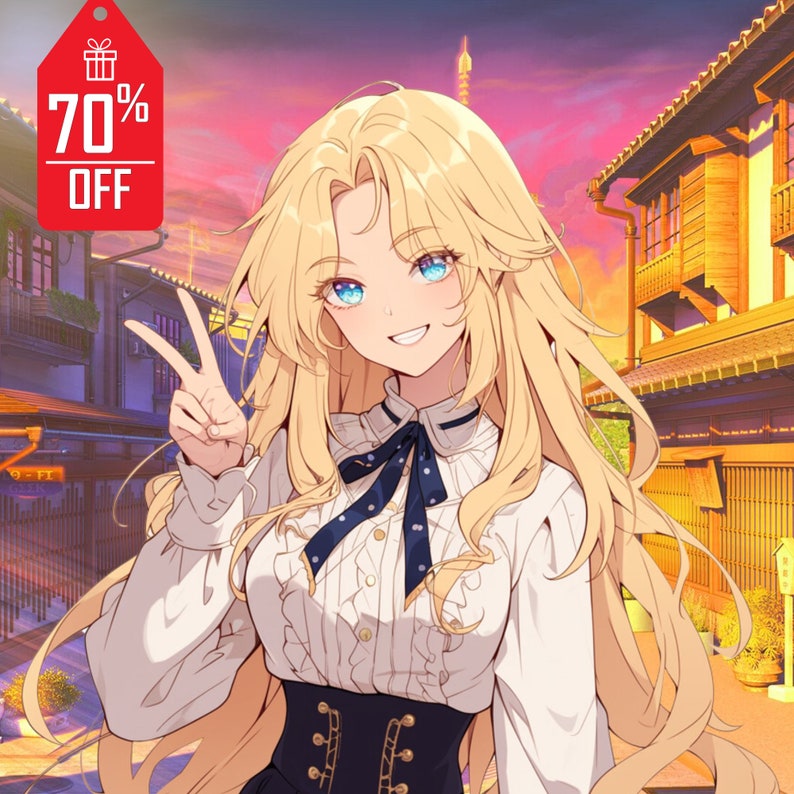 CUSTOM Anime PFP Anime Avatar PFP Art Twitch Profile Picture for ...