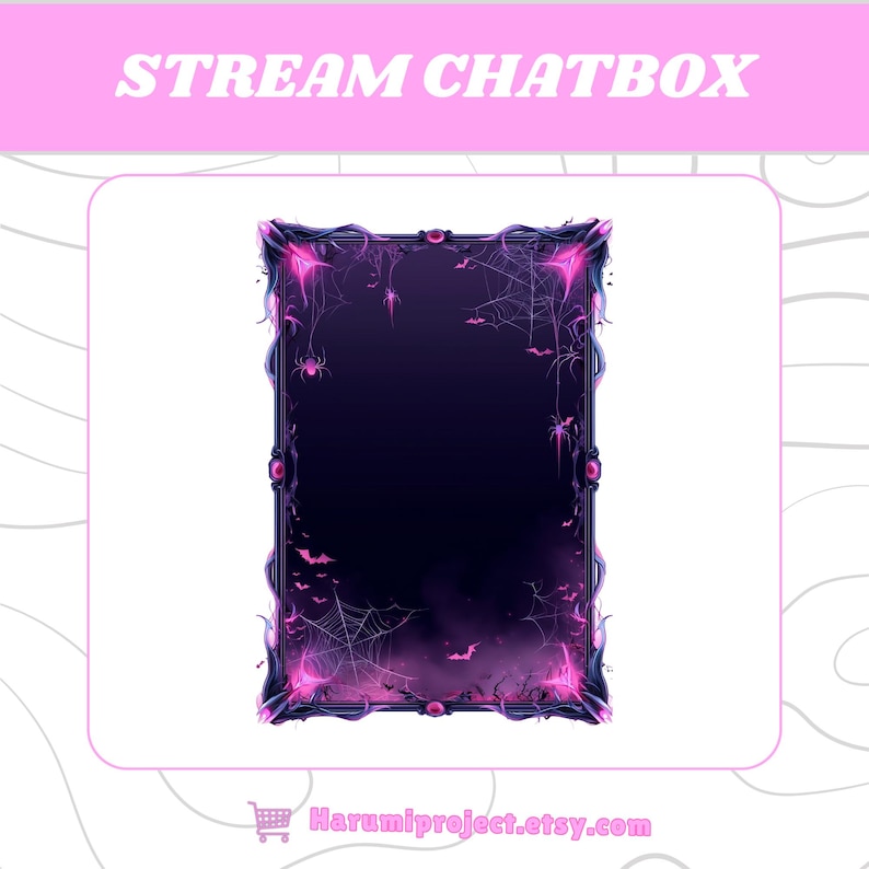 Grimlace Chatbox, Cute Chat Box Streamers, Chatbox Overlay, Chat Box ...