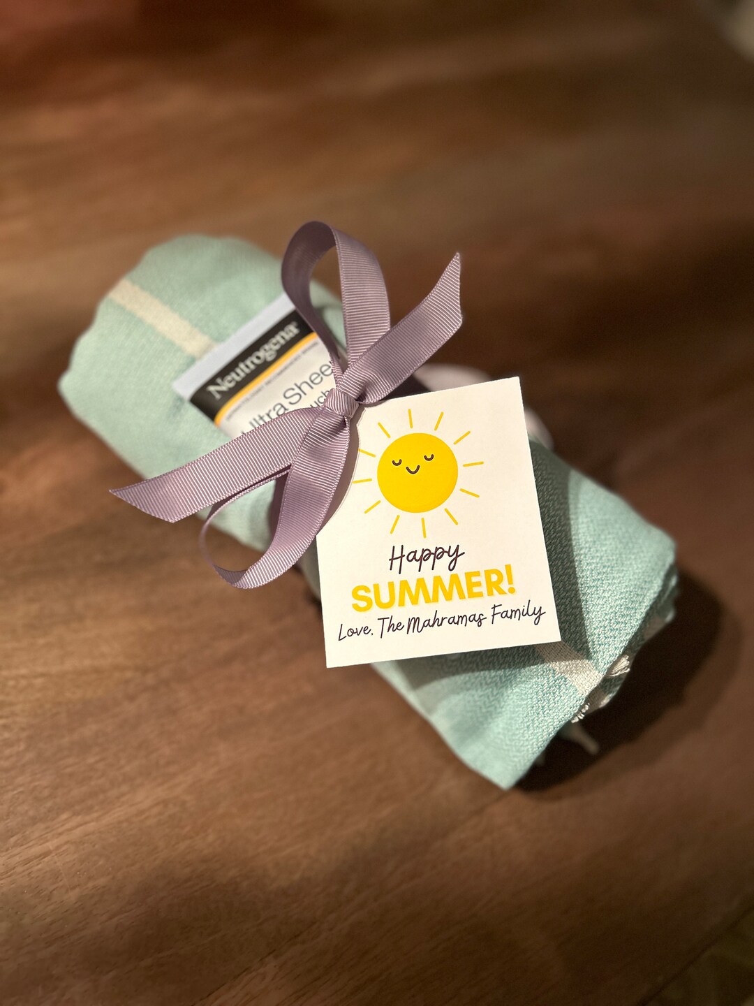 Happy Summer Gift Tag, Teacher Gift, Instant Download, Customizable - Etsy