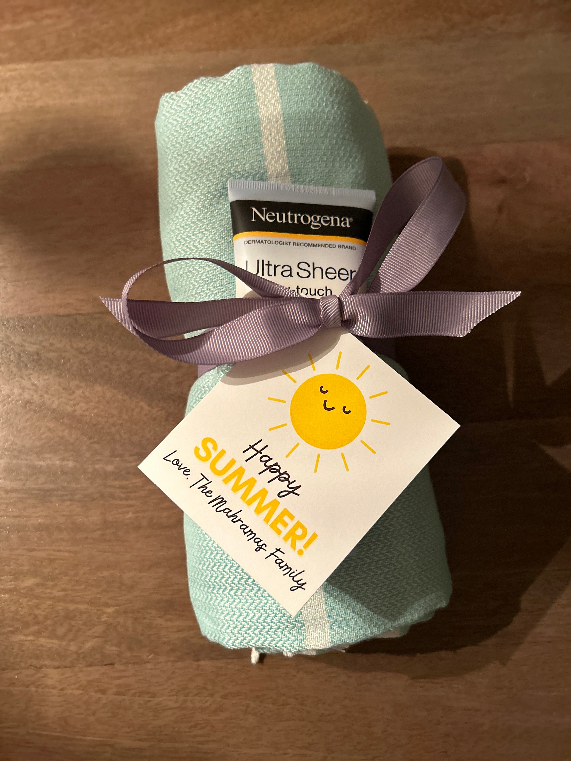 Happy Summer Gift Tag, Teacher Gift, Instant Download, Customizable - Etsy