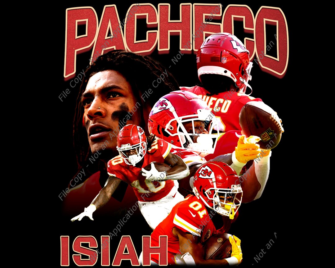 Isiah Pacheco T Shirt Design PNG Instant Download 300 Dpi - Etsy