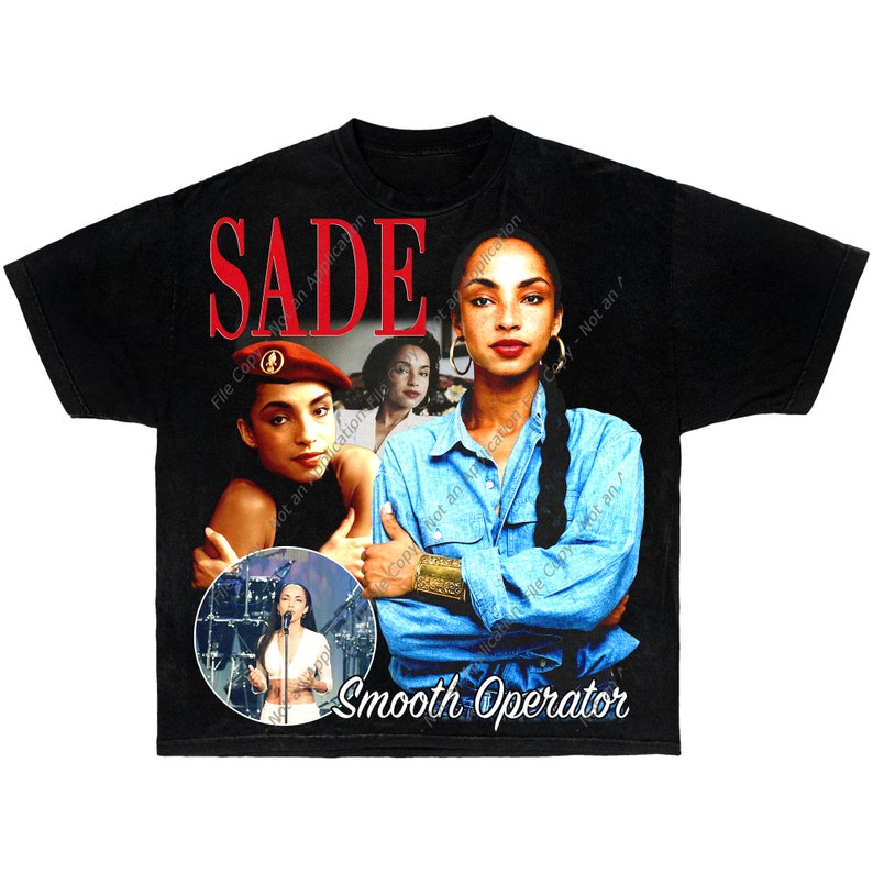 SADE Tee PNG, Shirt Design Shirts Png, Printable Design, Instant ...