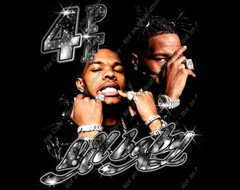 Lil Baby T Shirt Design PNG Instant Download 300 Dpi - Etsy