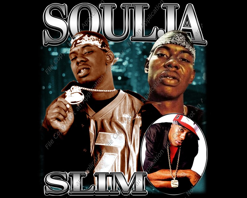 Soulja Slim PNG Soulja Slim Rnb Rapper Png - Etsy