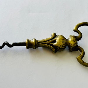Antique English Brass Figural Corkscrew Bottle Opener - Etsy