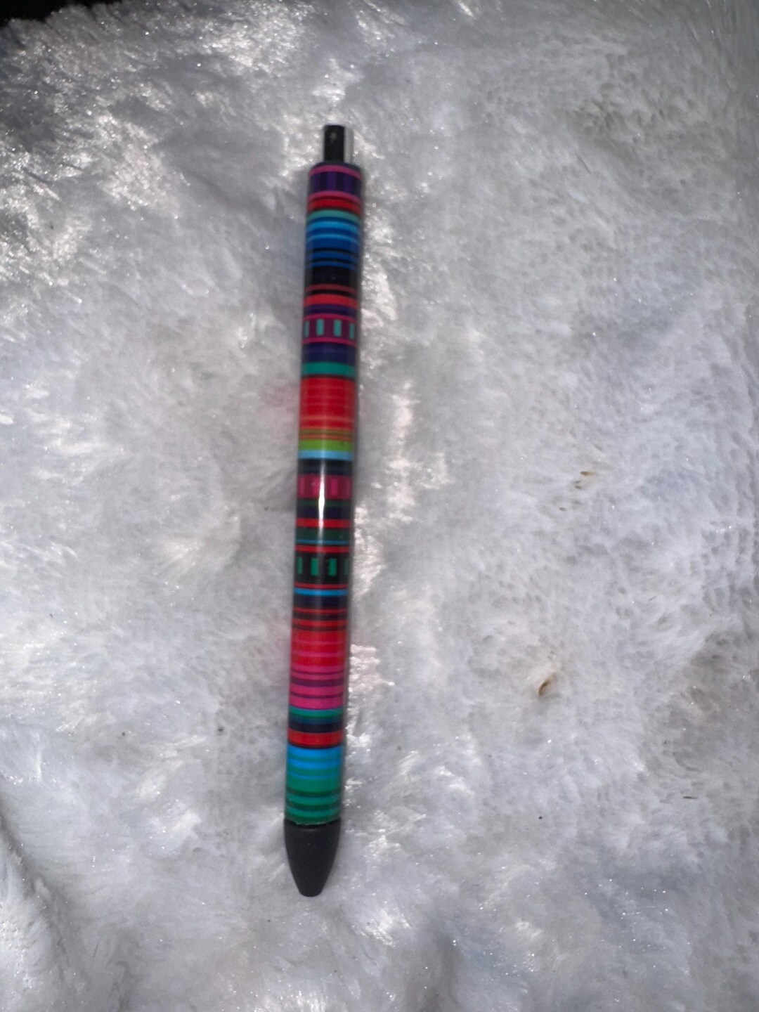 Serape Pattern Pen. Custom Glitter Pens. Epoxy Resin Pens. - Etsy