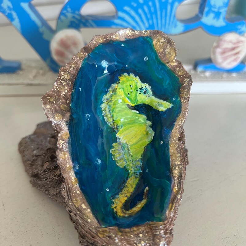 Sea Shell Resin Art - Etsy