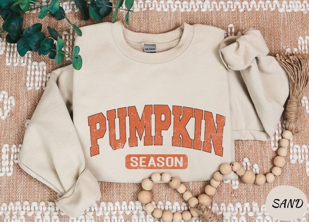 Retro Pumpkin Season Sweatshirt - Thanksgiving Gift Fall Gifts - Autumn ...