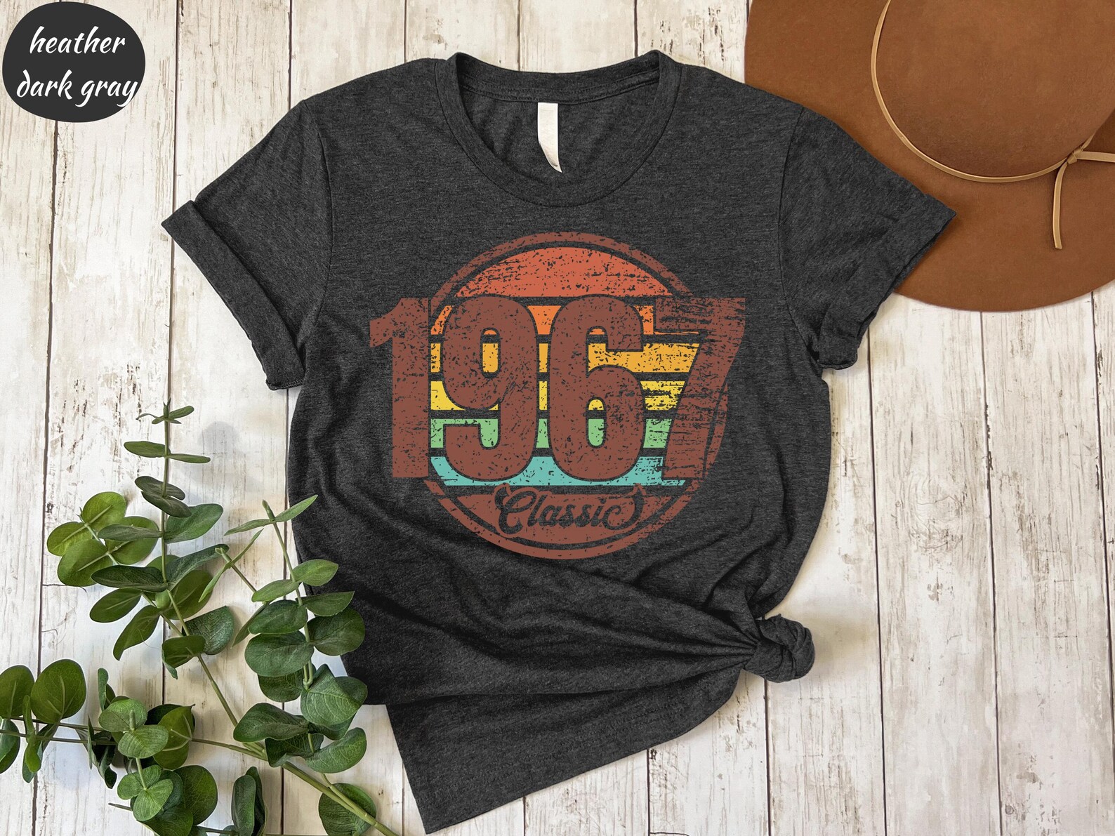 Classic 1967 Original Part Tee, Vintage 1967 Shirt, 59th Birthday Gift ...