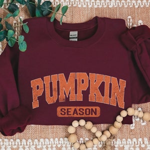 Retro Pumpkin Season Sweatshirt - Thanksgiving Gift Fall Gifts - Autumn ...