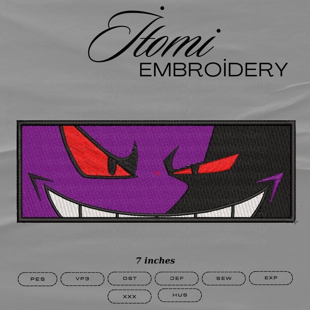 Anime Embroidery Design, Anime Machine Embroidery Design, Digital Anime ...