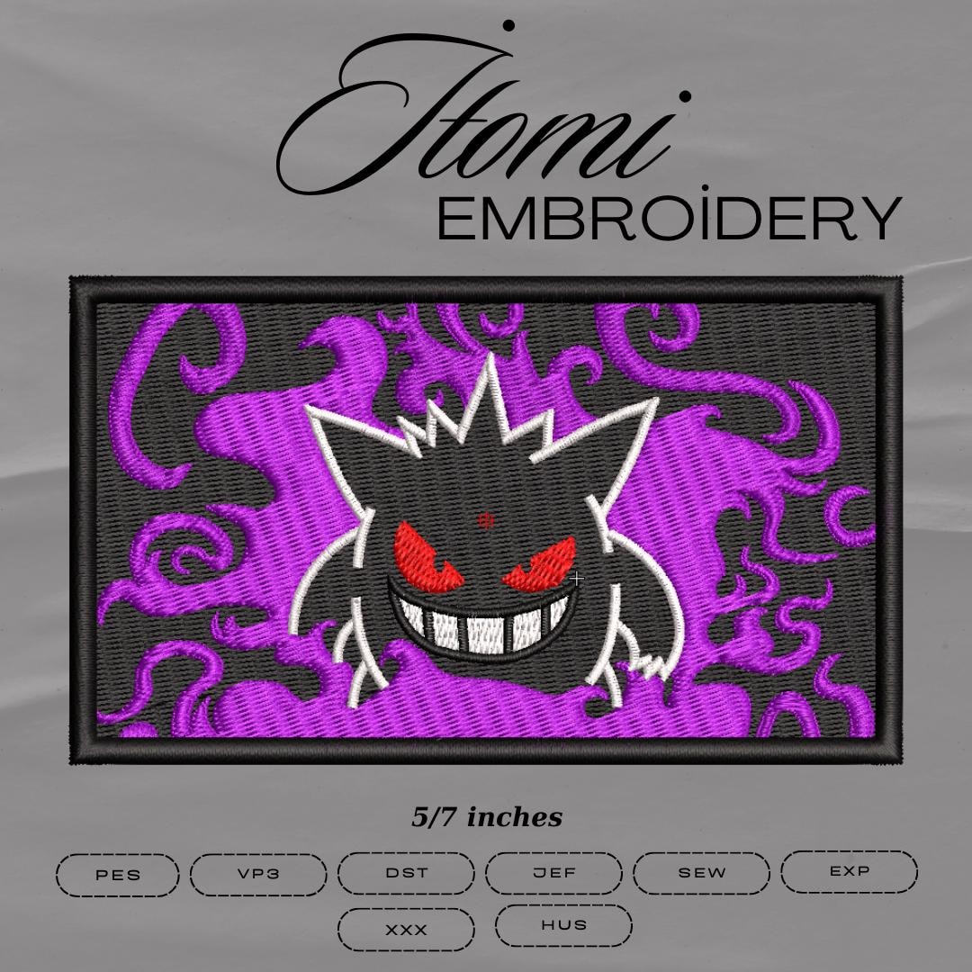 Anime Embroidery Design, Anime Machine Embroidery Design, Digital Anime ...