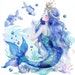Watercolor Mermaid Clipart Mermaid Party Clipart Kids Mermaid Clipart ...