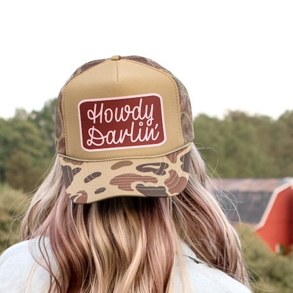 Western Trucker Hat Accessories - Etsy