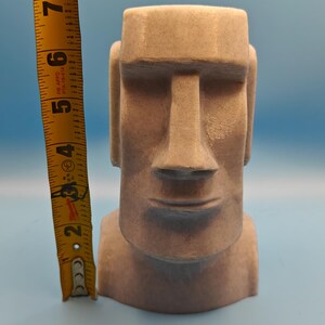 Handcrafted Moai Statue - Unique Easter Island Sculpture 3d Printed for ...