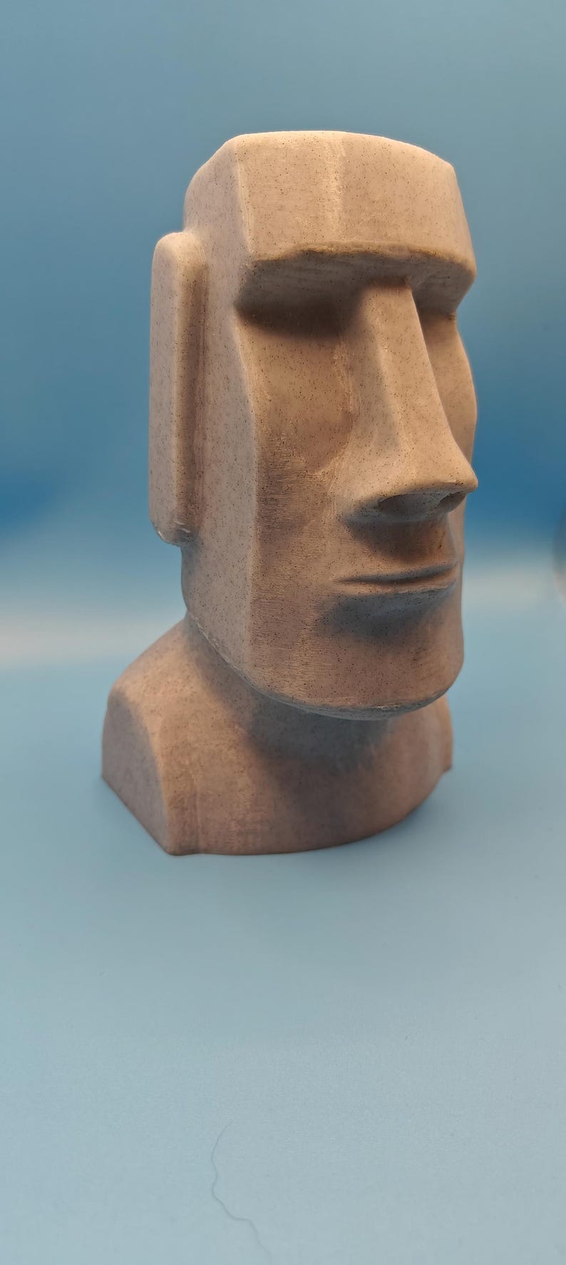 Handcrafted Moai Statue - Unique Easter Island Sculpture 3d Printed for ...