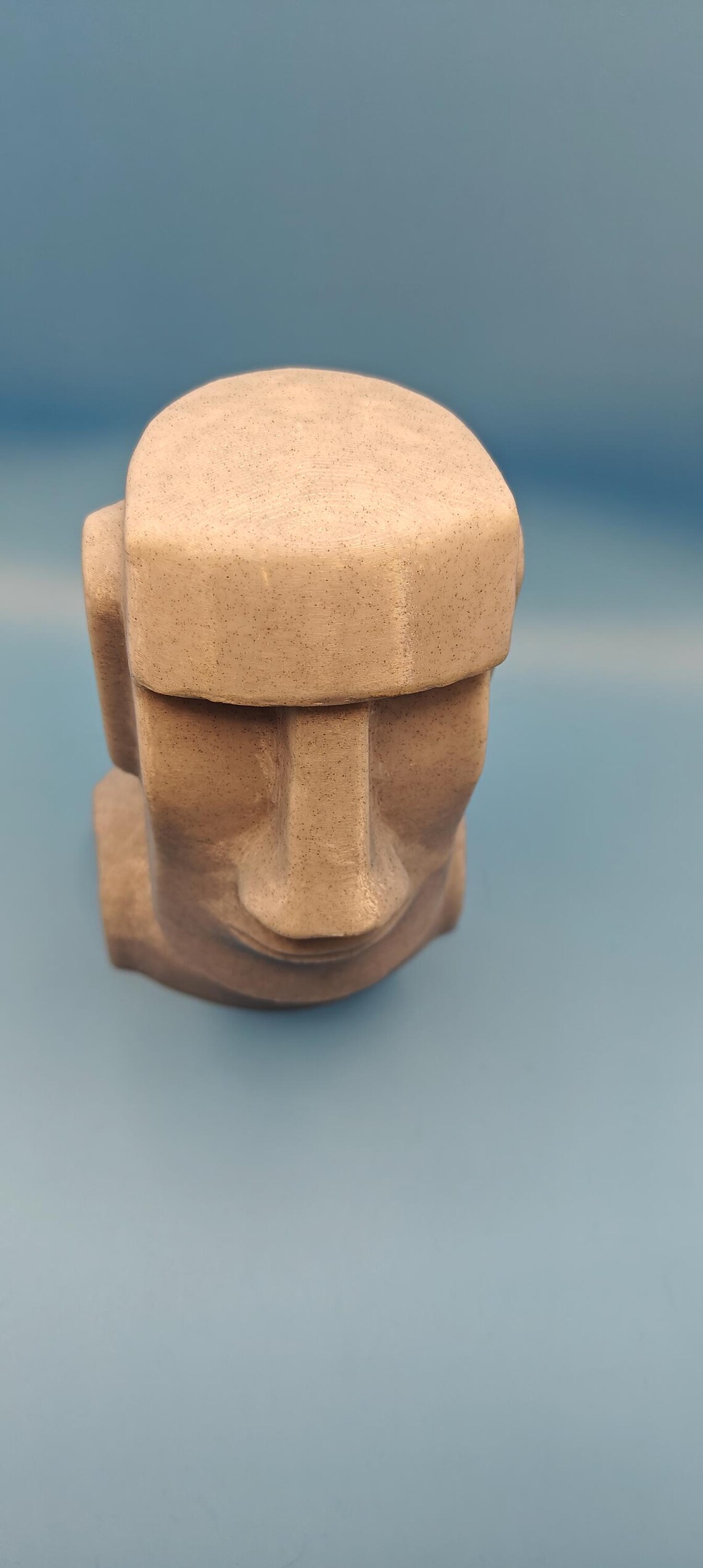 Handcrafted Moai Statue - Unique Easter Island Sculpture 3d Printed for ...