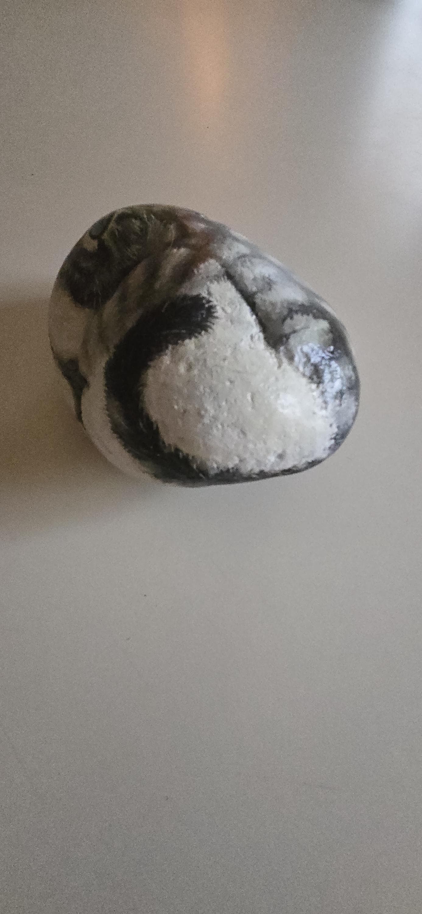 Rocky the 3D Gray Tabby Cat Rock - Painted With Acrylics - One of a ...