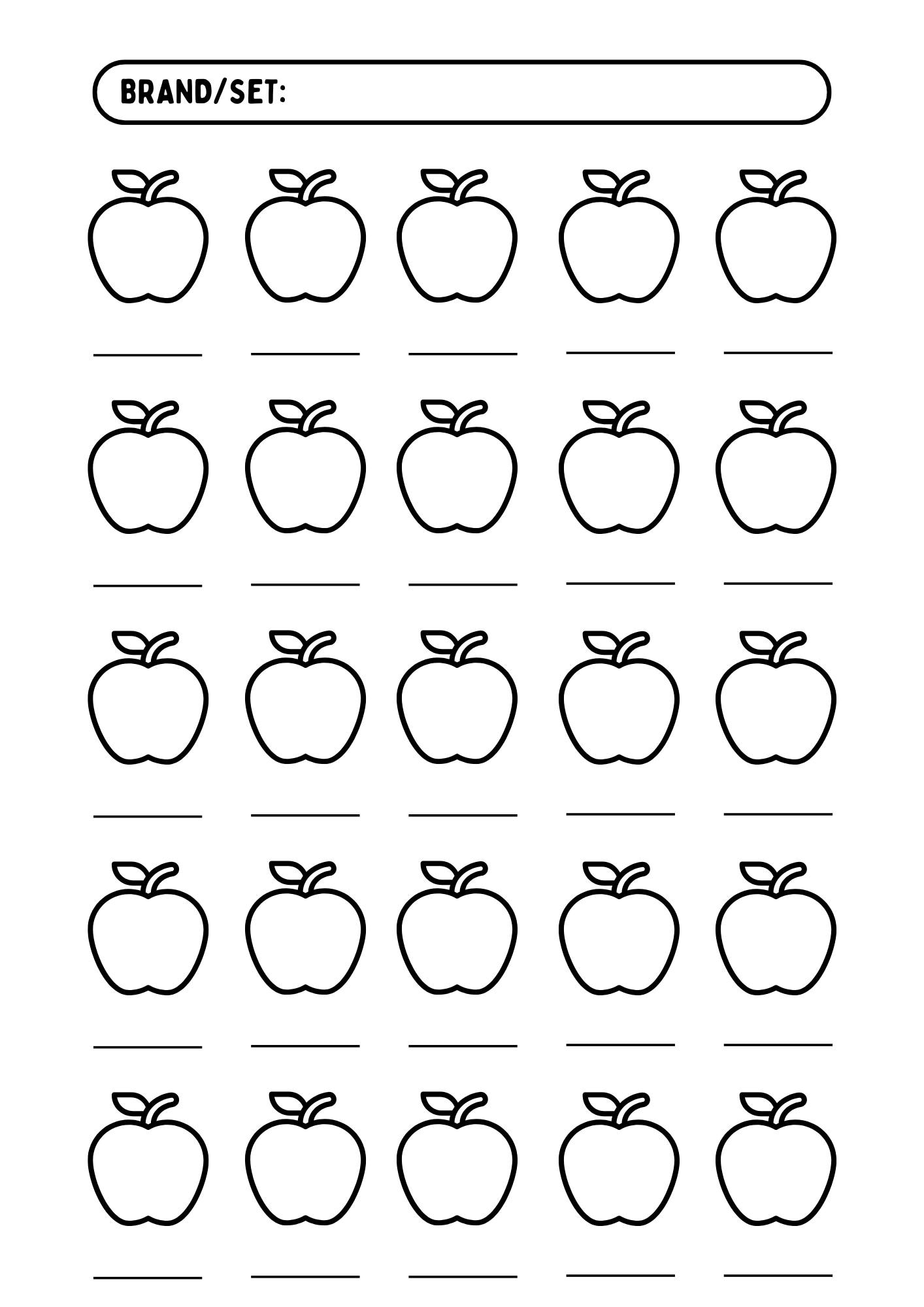 Printable Coloring Swatch Charts | Cute & Cozy Desings | 6 Pages | A4 ...