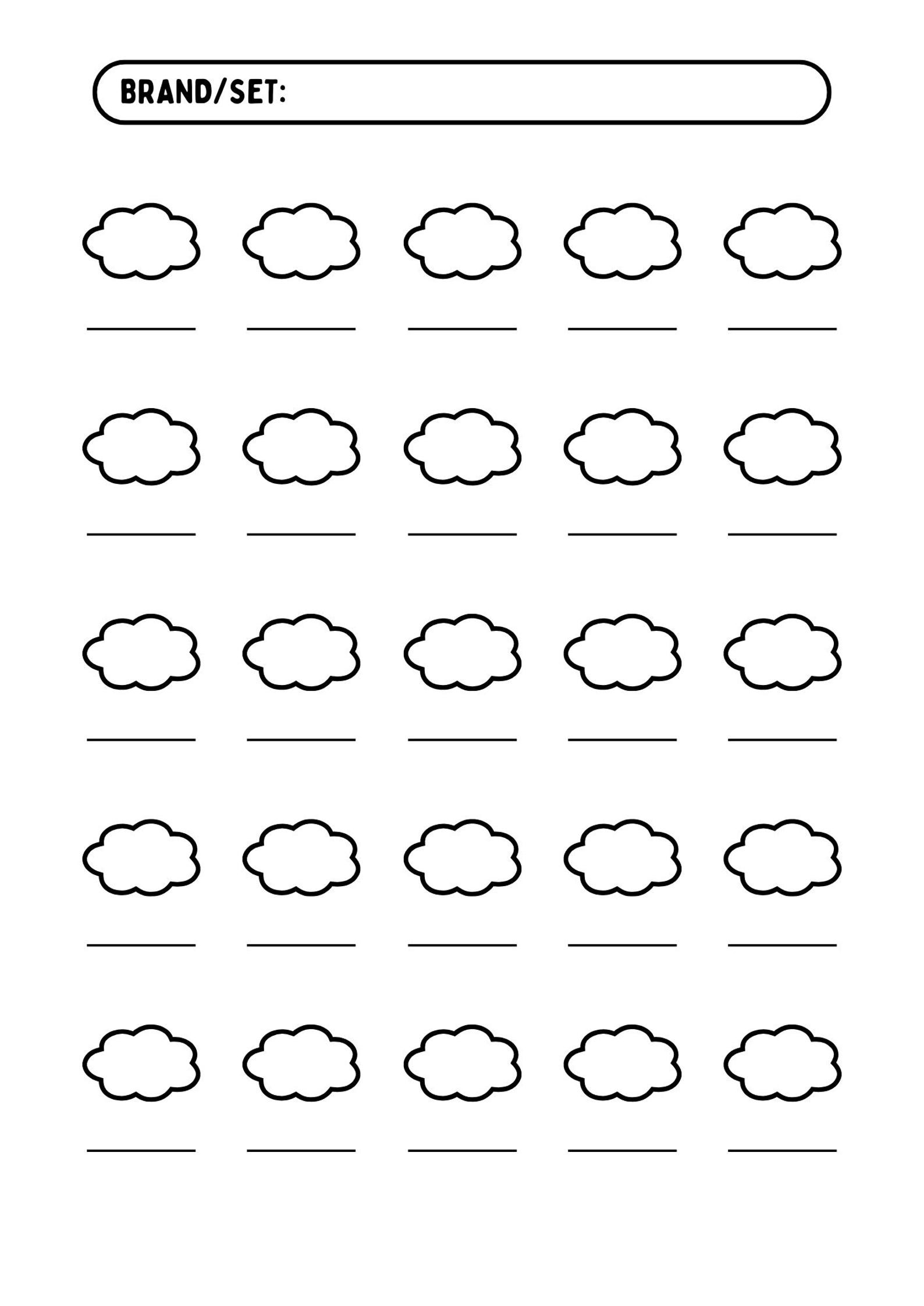Printable Coloring Swatch Charts | Cute & Cozy Desings | 6 Pages | A4 ...