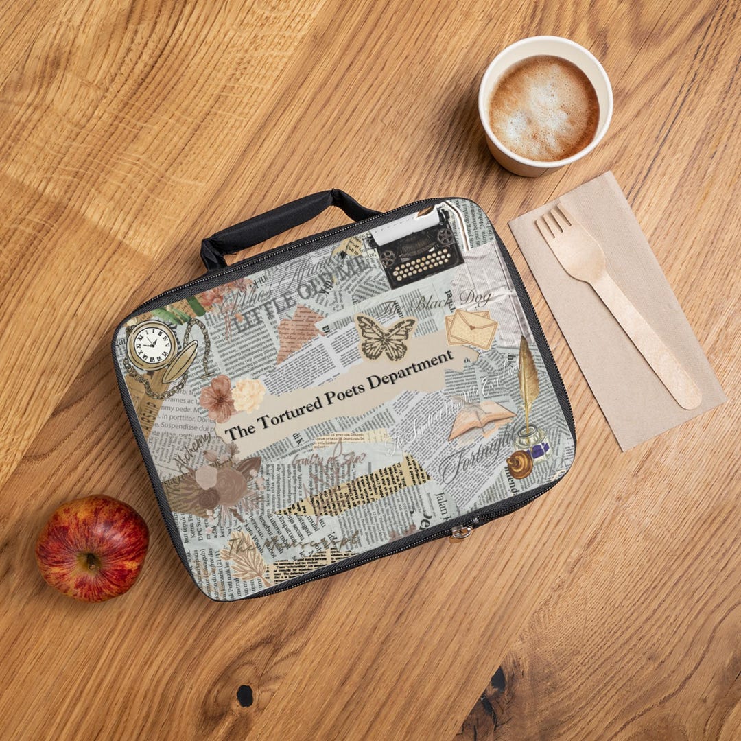 Taylor Swift TTPD Lunch Bag, Taylor Swift Lunch Bag, the Eras Tour ...