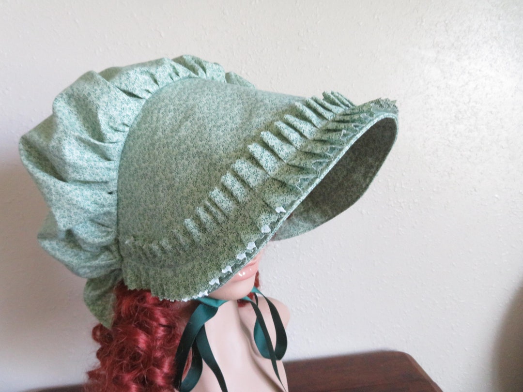 Pioneer Bonnet, Prairie, Victorian, Civil War, Sunbonnet, Primitive ...