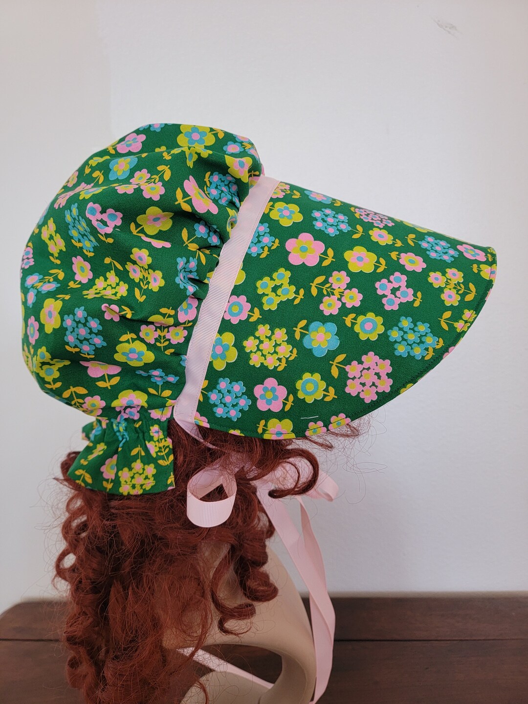 Pioneer Bonnet, Trek Bonnet, Prairie, Victorian, Civil War Bonnet ...