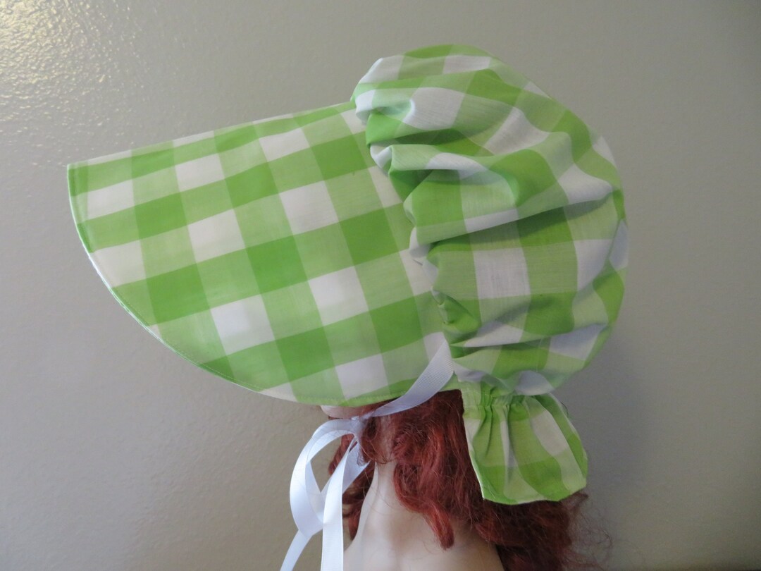 Pioneer Bonnet, Trek Bonnet, Prairie Bonnet, Victorian, Civil War ...