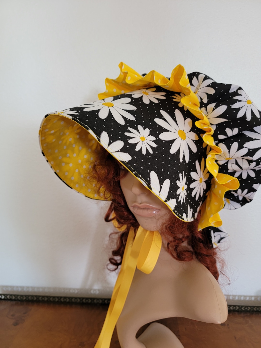 Pioneer Trek Bonnet, Prairie, Victorian, Civil War Bonnet, Sunbonnet ...