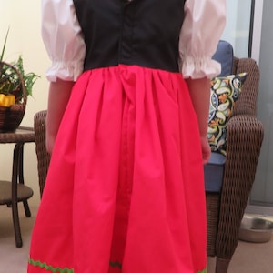 Girls Italian Traditional Folk Dress, Italy, International, Tarantella ...