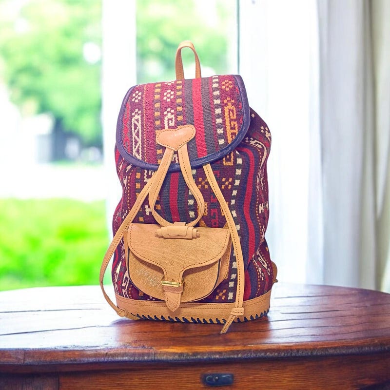 Carpet Backpack - Etsy