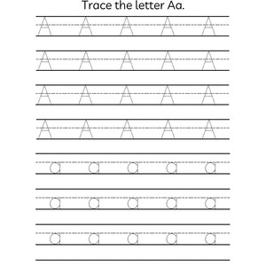 Preschool Homeschool Alphabet Worksheets - Digital Download - Etsy