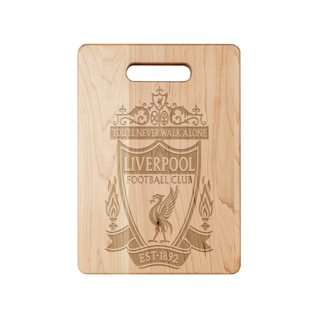 Maple Chopping Board - LFC Crest - Etsy UK