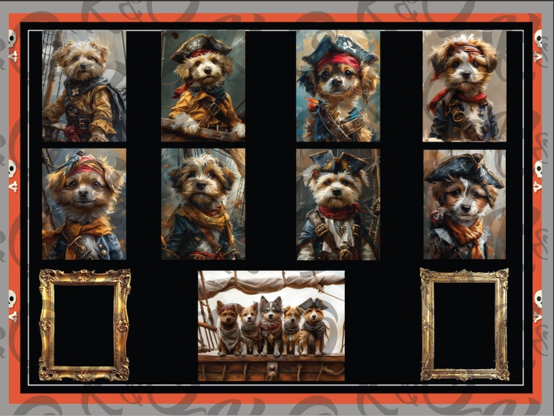 Pirate Dog Clipart | Dogs Png | Puppy Clipart | Labrador | Cute Dog Art ...