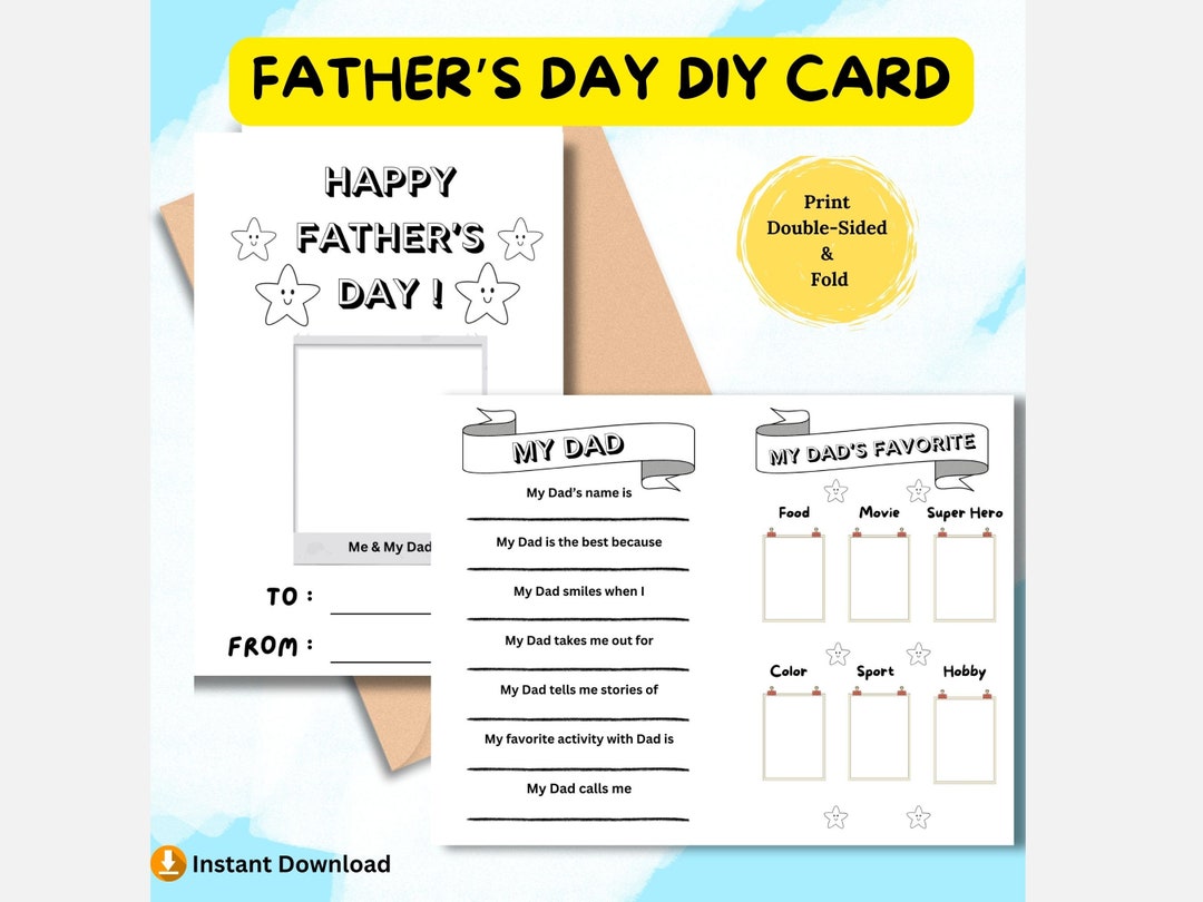 Watercolor Fathers Day Card,stepdad Fathers Day,fathers Day Card for ...