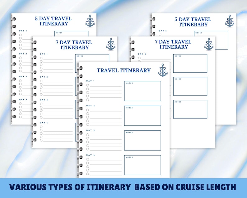 Solo Cruise Planner 2026 Printable Travel Journal Packing List ...