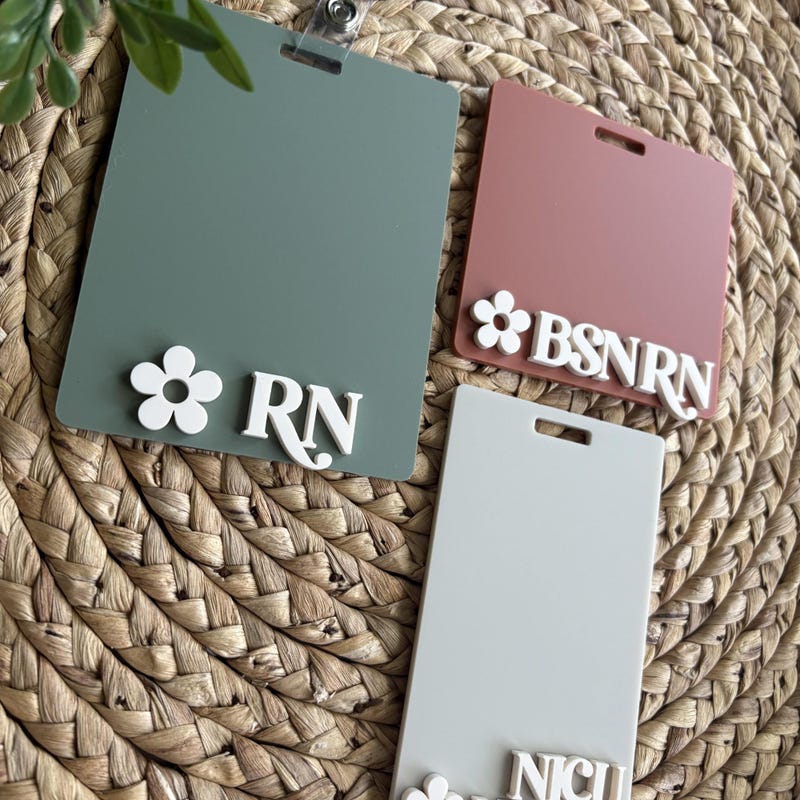 Badge Reel Coworkers - Etsy