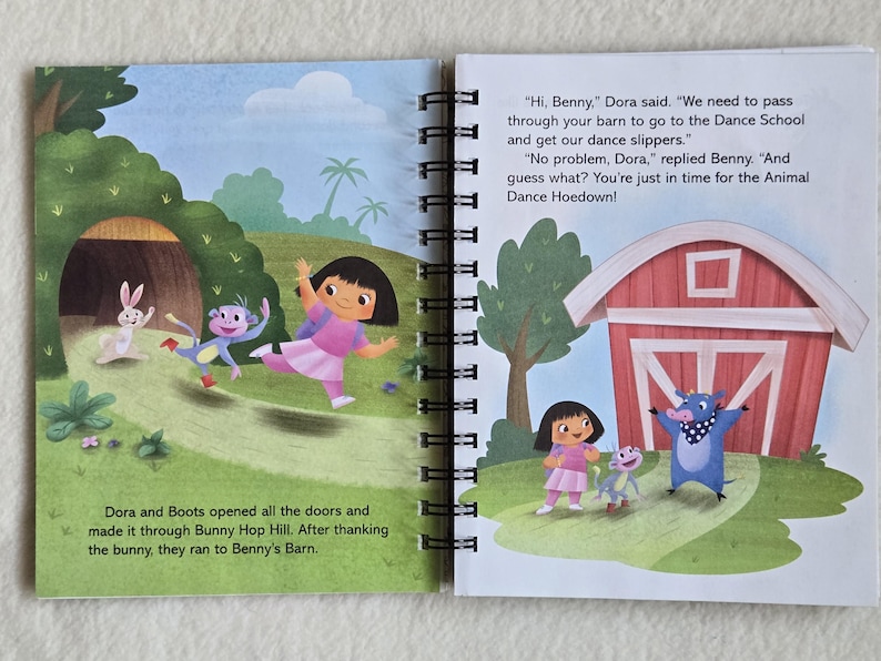 Dora the Explorer Big Ballet Show Little Golden Book Journal With Story ...