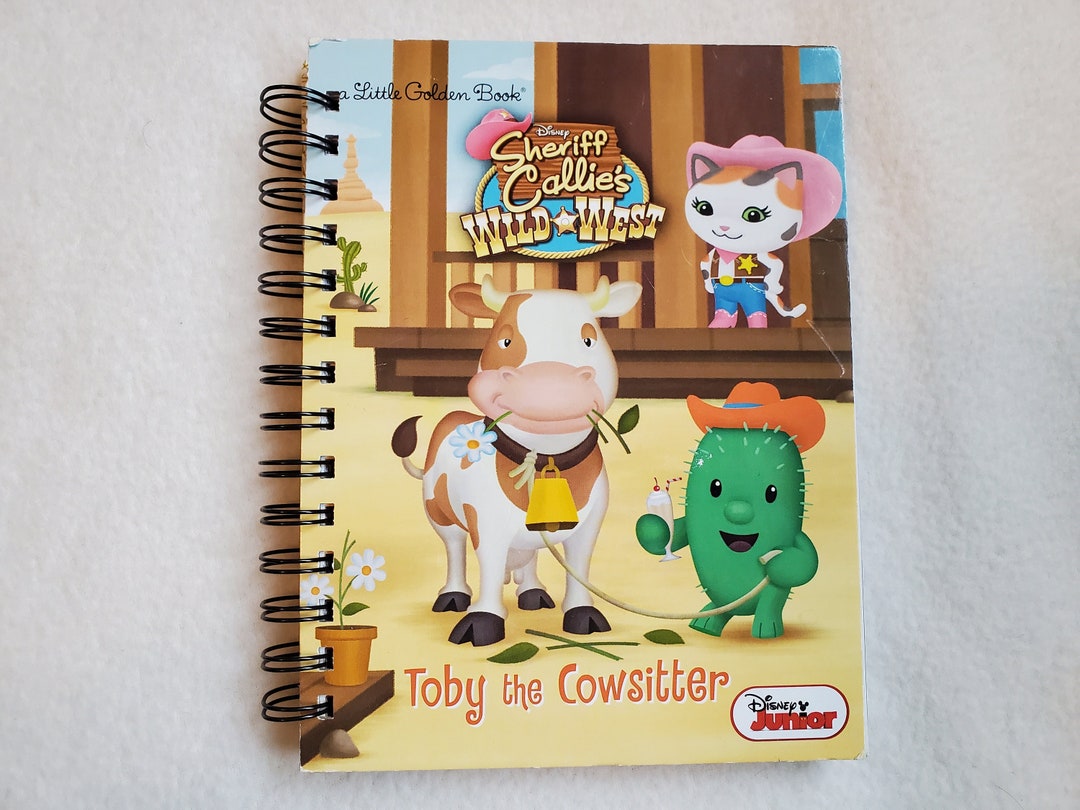 Disney Sheriff Callie's Wild West Spiral Bound Little Golden Book ...