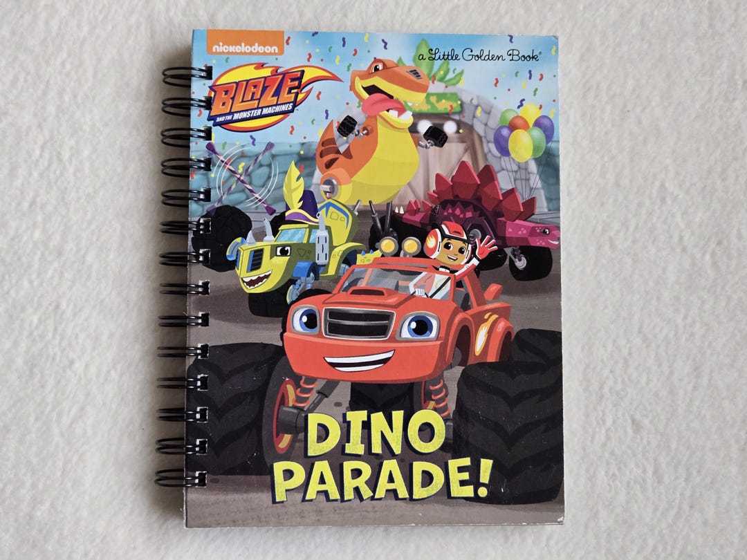 Nickelodeon's Blaze & the Monster Machines Dino Parade! Little Golden ...