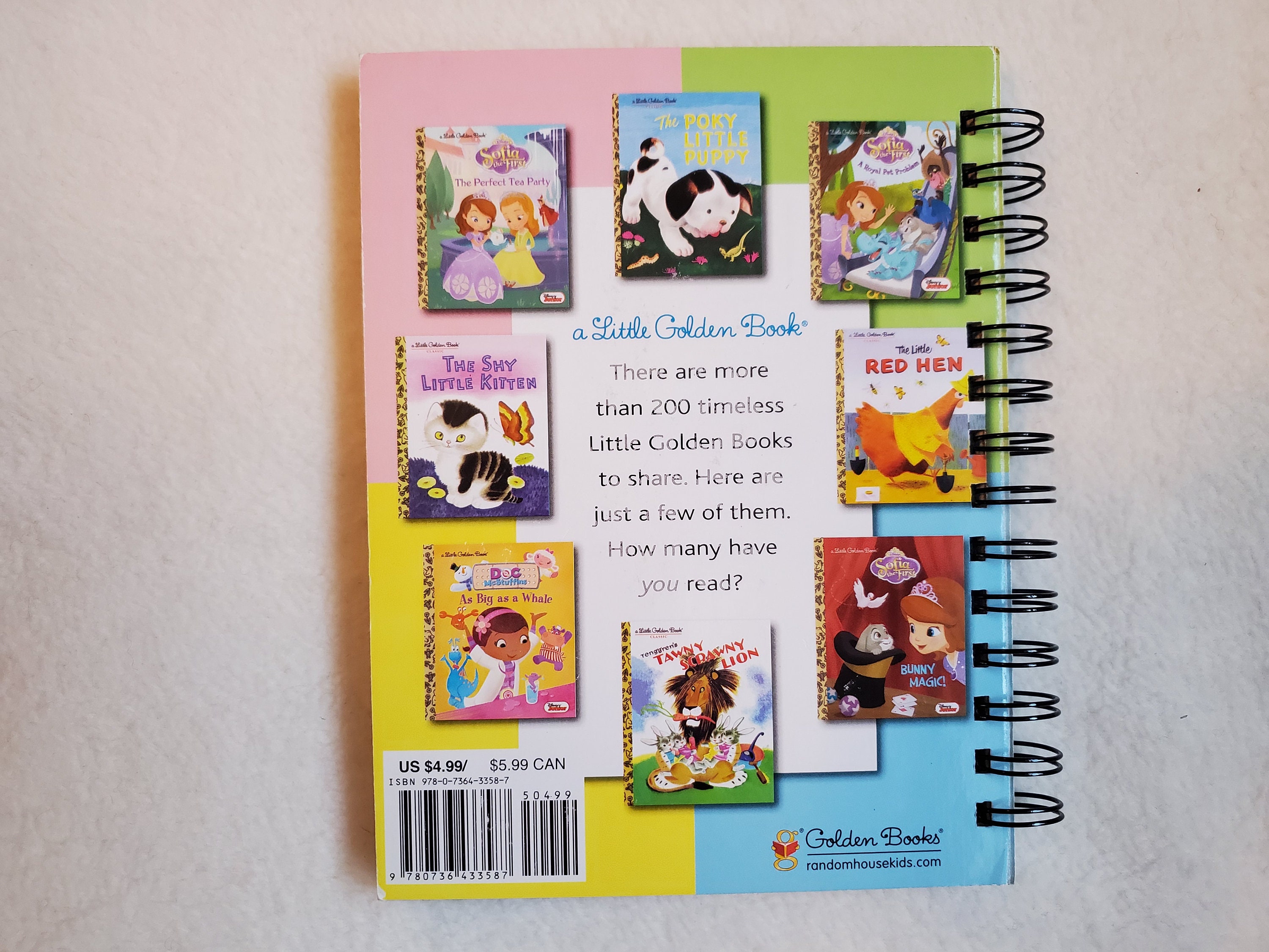 Disney's Sofia the First, Two Princesses and a Baby Little Golden Book ...
