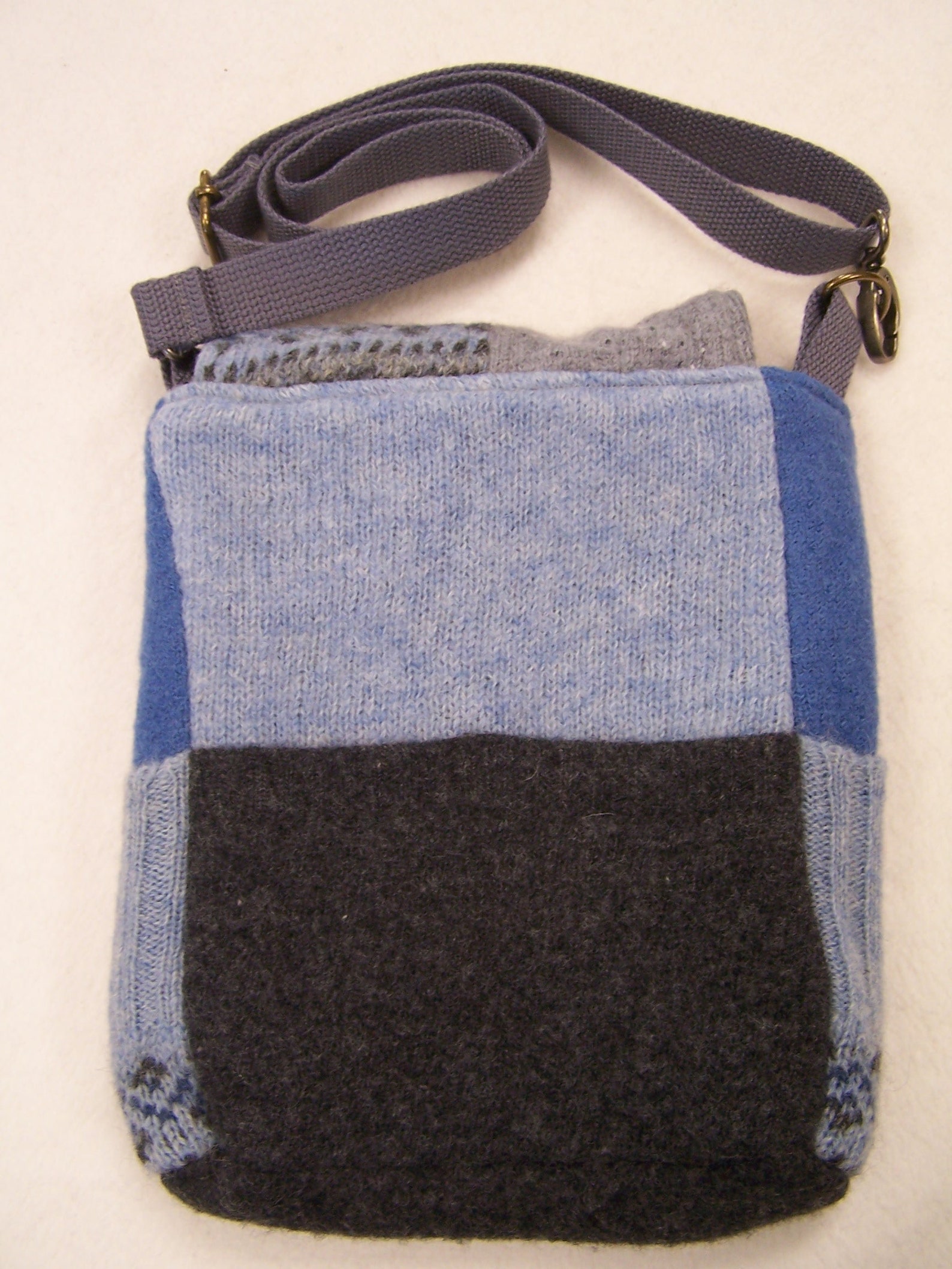 Handmade Recycled Felted Wool Sweater Purse / Cross Body / - Etsy