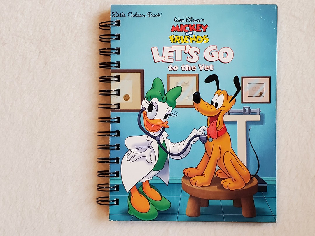 Walt Disney's Mickey & Friends, Let's Go to the Vet Little Golden Book ...