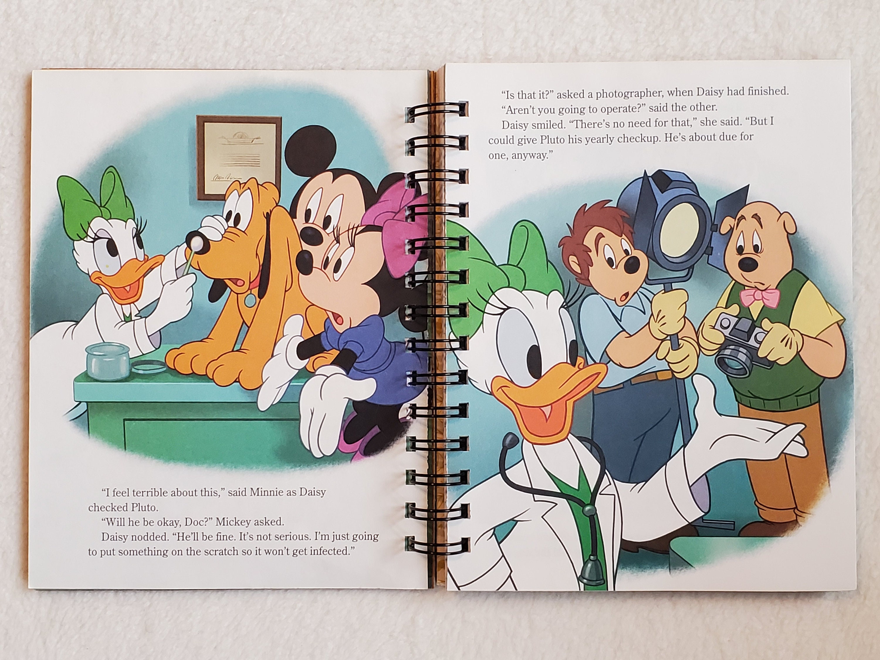 Walt Disney's Mickey & Friends, Let's Go to the Vet Little Golden Book ...