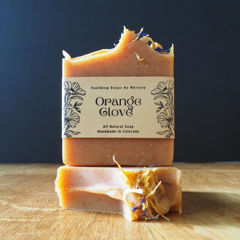 Orange Soap - Etsy