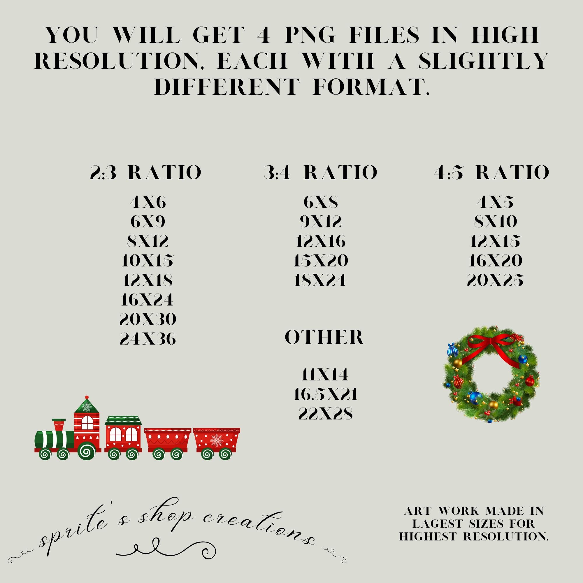 Black Santa Christmas List Art Print: Holiday Wall Decor (digital ...