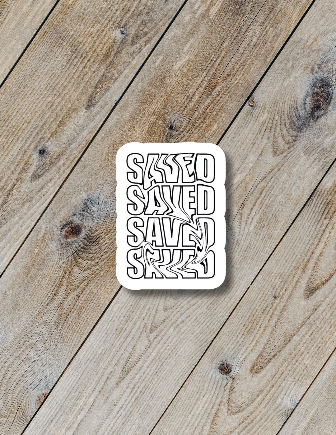 Saved Sticker - Etsy