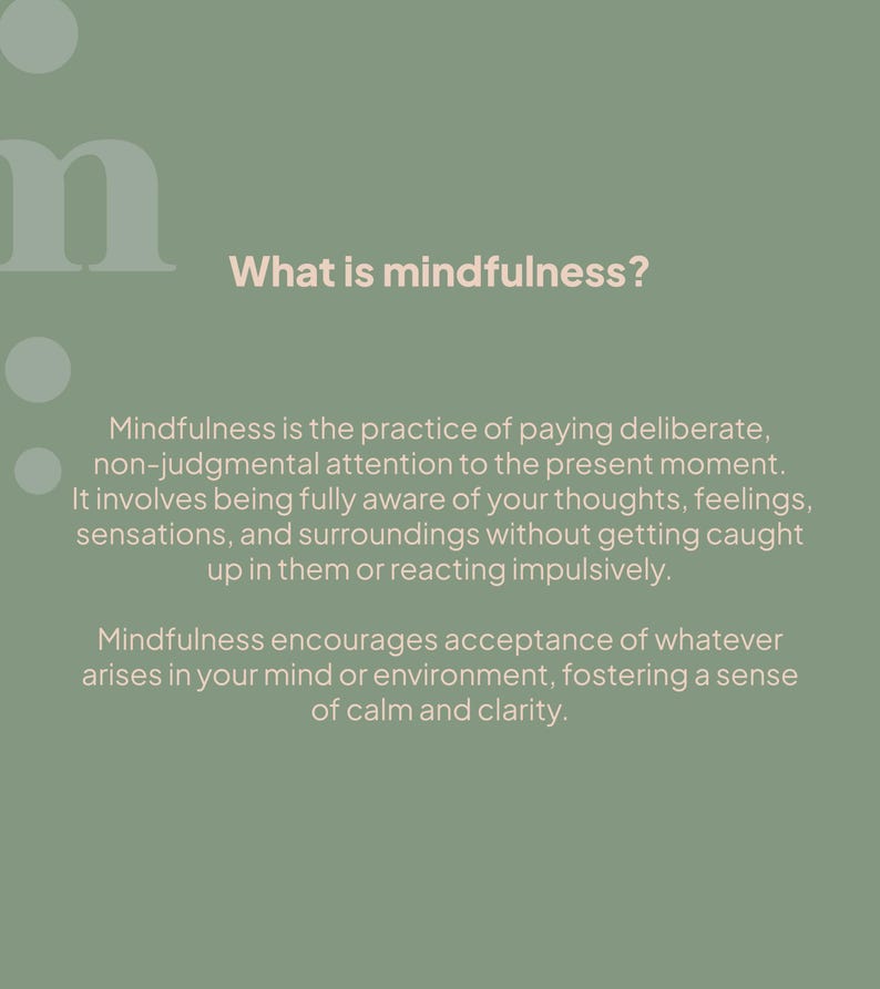 5-minute Mindfulness Journal – Daily Self-care, Gratitude (digital ...