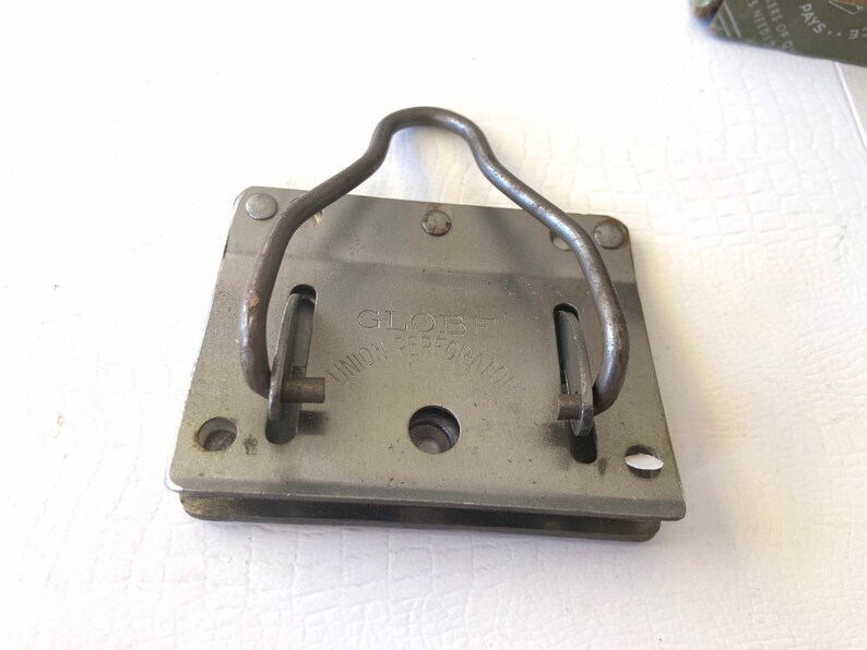 1930s Print Shop Punch 1930s Wall Mount Two Hole Punch | Etsy